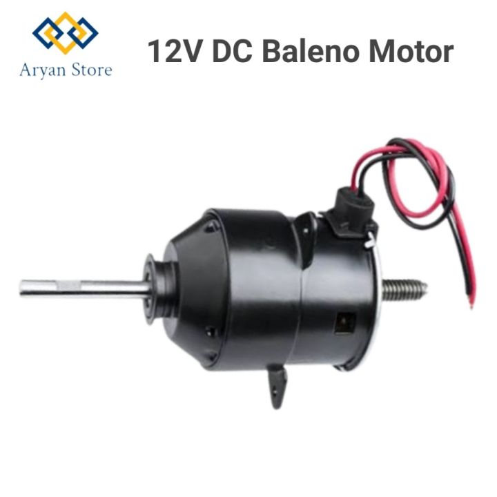 12V DC Baleno Motor Long Shaft for DC Air Cooler / DC Fan High Speed ...