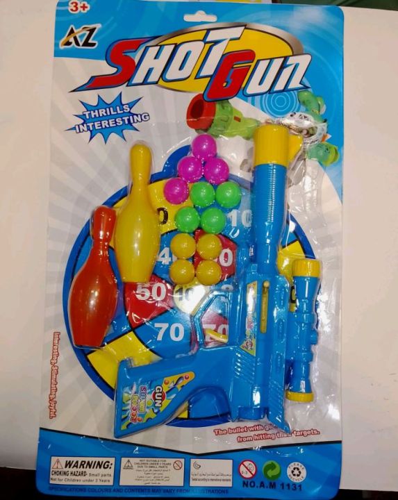 ball Gun colorful kid's for toys | Daraz.pk