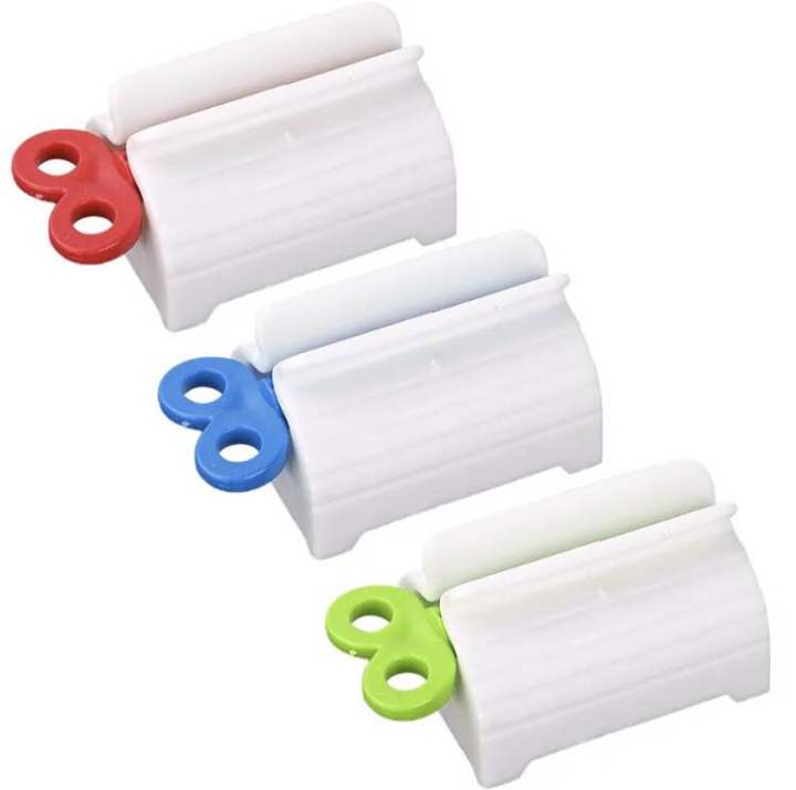 Pack Of 3 Roling Toothpaste Tube Squeezer Multifunction Manual Rotate ...