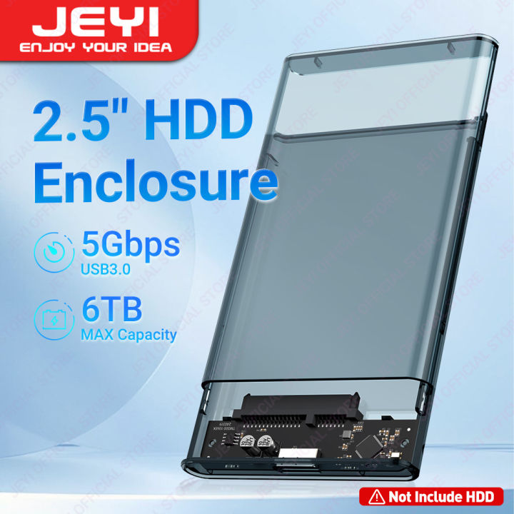 RAGEER 2.5" HDD Enclosure External Hard Drive Case USB3.0 To SATA 3.0 ...