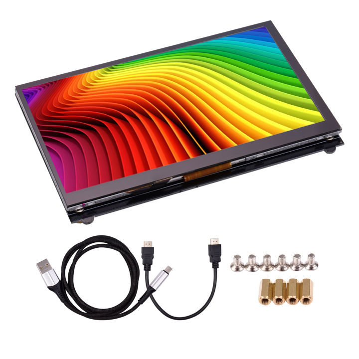 7 Inch HD IPS Capacitive Touchscreen Display 1024*600 Resolution Small ...