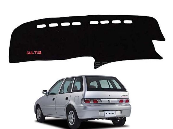 cultus dashboard cover matt for old cultus model (black) | Daraz.pk