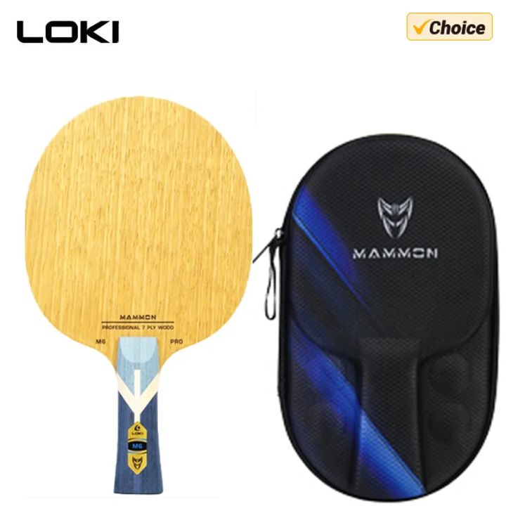 LOKI MONSTER M6 PRO Table Tennis Blade 7 PLY Wood Ping Pong Paddle ...