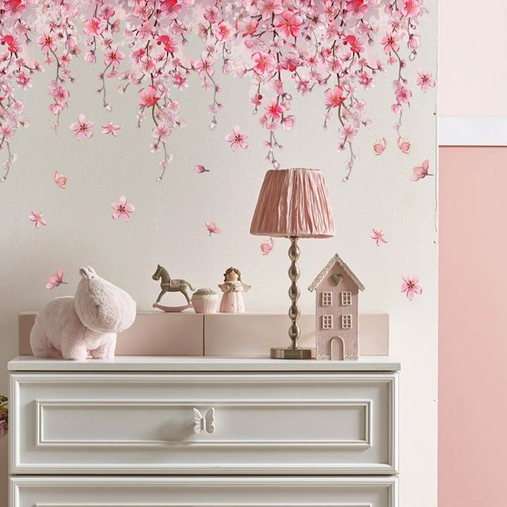 Cherry blossom stickers wall store