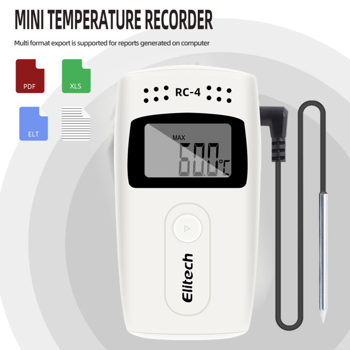 RC-4 Mini Temperature Data logger USB Datalogger Temperature Data ...