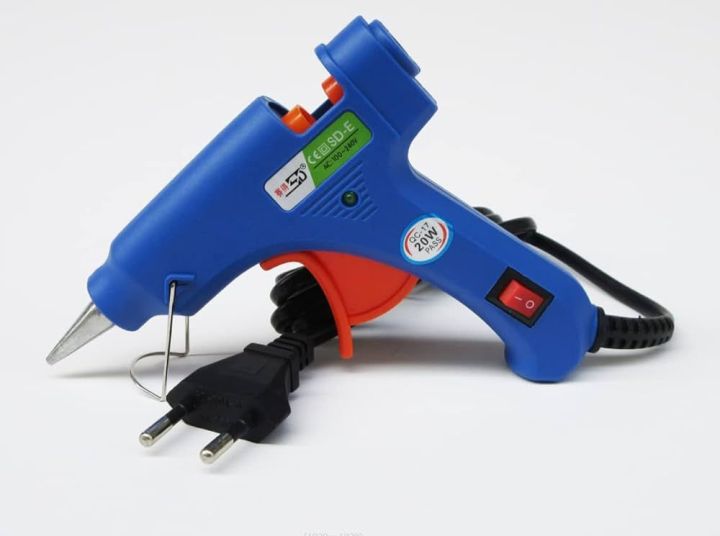 With 20Watt Hot Melt Electric Glue Gun Machine Ac 220V 20W with 5Pcs ...