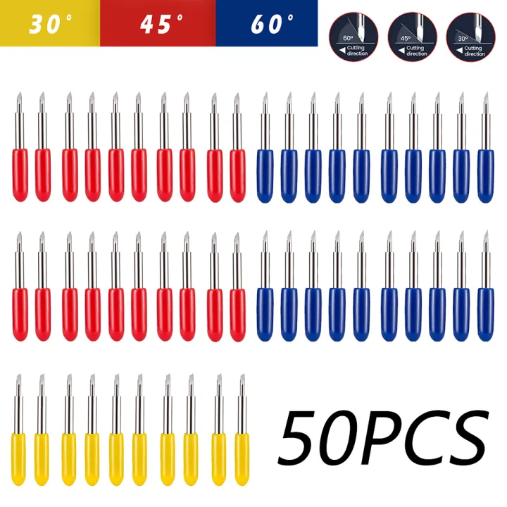 50Pc Plotter Blade Set For Roland Cricut Plotter Blade Vinyl Cutter ...