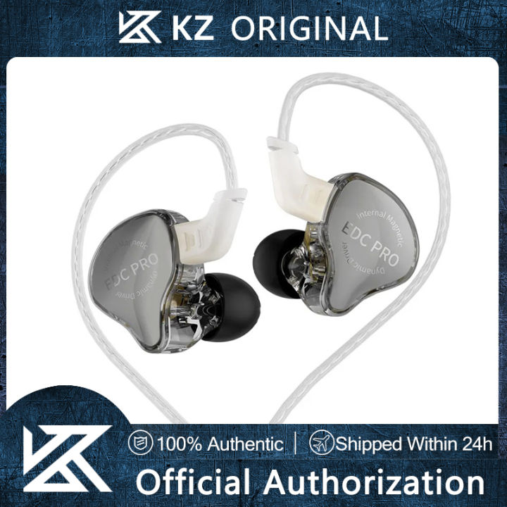 KZ EDC PRO Wired Earphone Large Dynamic Drivers Earbuds HiFi Bass Music ...