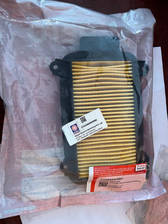 Hero Dash air filter | Daraz.com.np