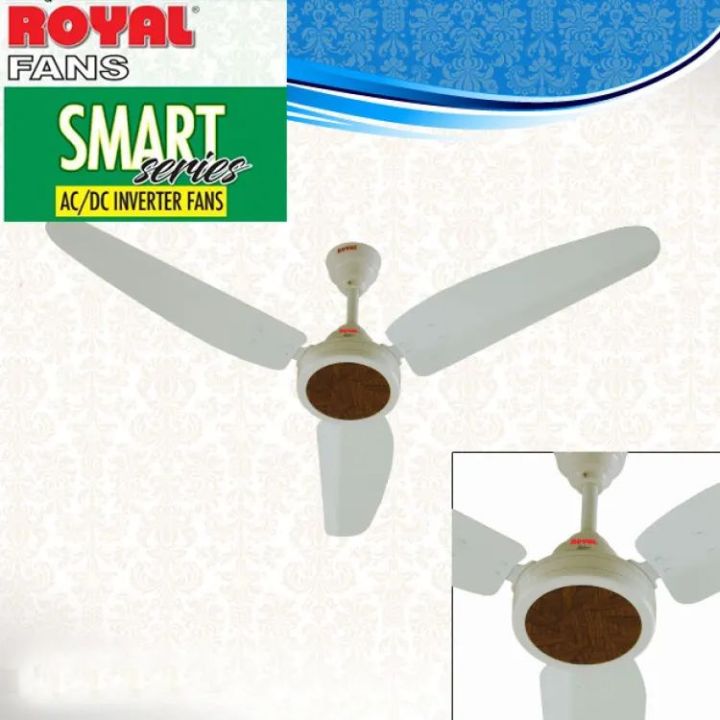 Royal Fans AC/DC Ceiling Fan - Remote Control - Copper Winding - 56'' | Daraz.pk