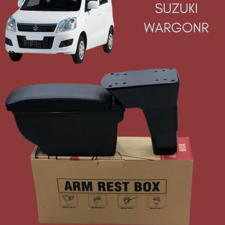 Suzuki WagonR Center Arm Rest Console Black Premium Quality OEM Fitting ...