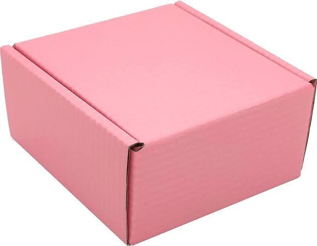 2 Pink Boxes 4*4*2 Inches With Lamination - Small Pink Boxes | Daraz.pk