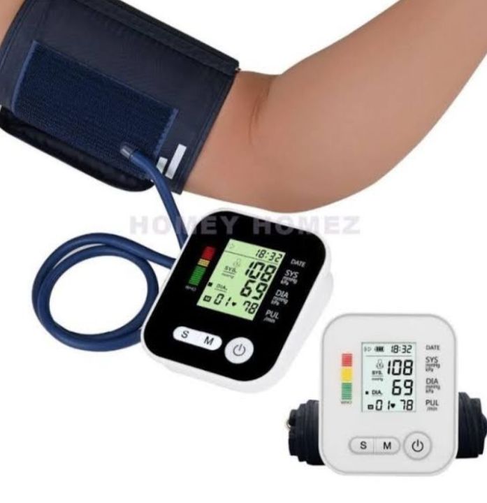 Electronic Automatic Digital Blood Pressure Monitor | Daraz.com.bd
