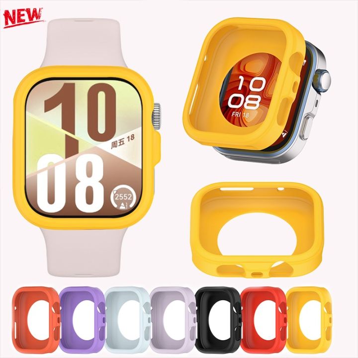 Soft Silicone Hollow Case for Huawei Watch Fit 4 4Pro Smart Watch ...