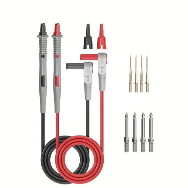Series Universal Multimeter Probe Test Leads Kit with Replacement ...
