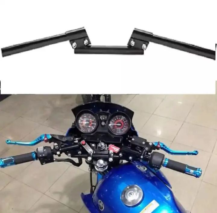 3 Pieces Handle Bar New Look Heavy Duty for Motorcycle Bike Motorbike ...