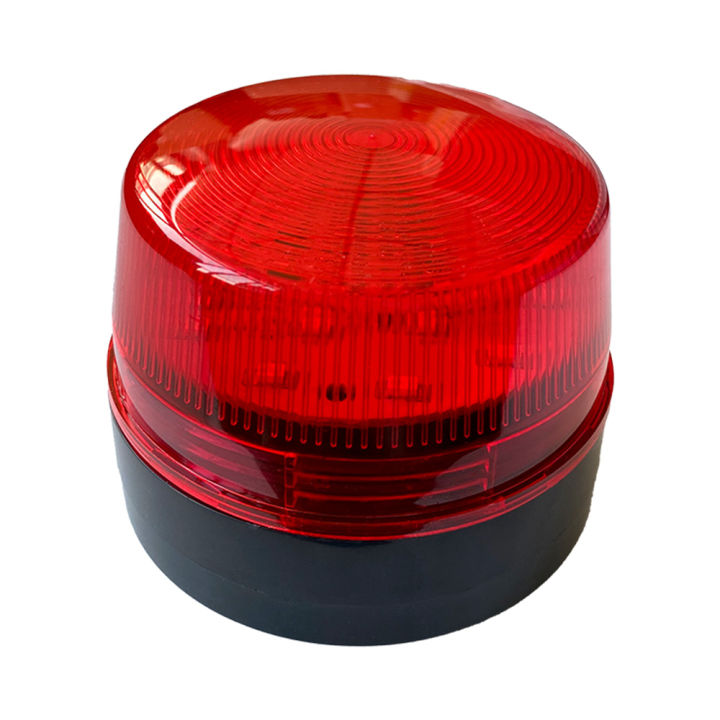 LED Lamp Small Flashing 12v 24v 220v Red Security Strobe Signal Warning ...