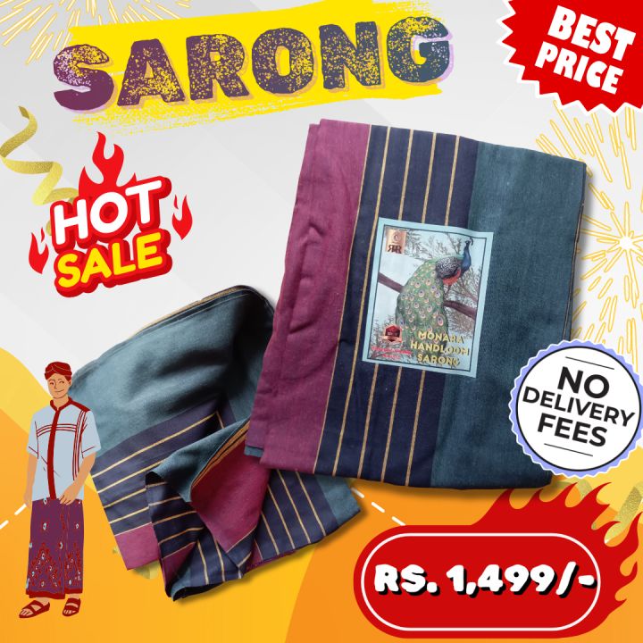 Men's Sarong | Premium Quality | Daraz.lk