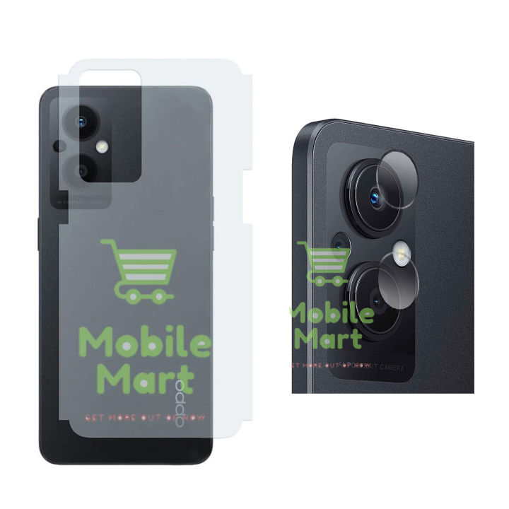 Oppo F21 Pro 5G Back Matte Skin + Camera Lens Protector - 2 in 1 Full ...