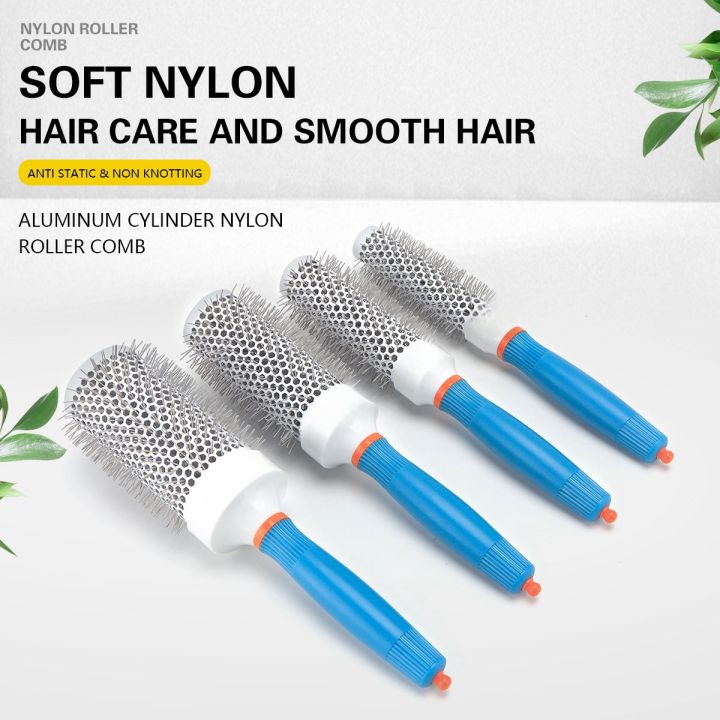 Professional Salon Hair Styling Hairbrush Hairdressing Dual Use ...