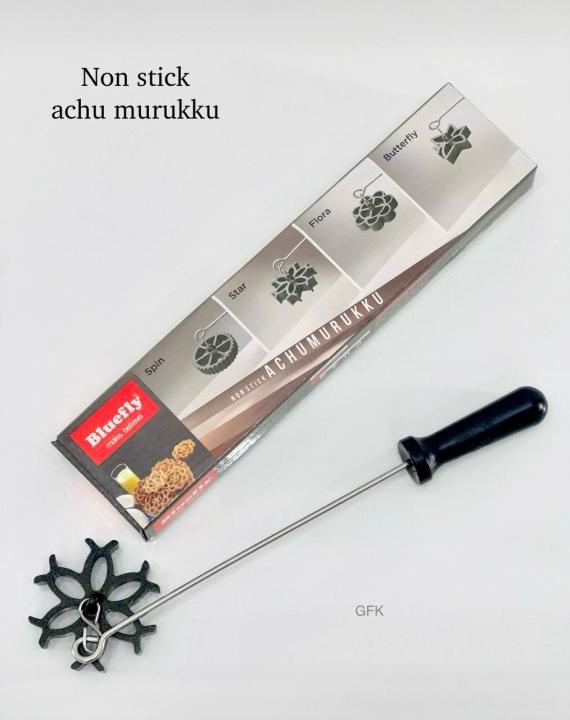 Nonstick Achu Murukku Mold - Traditional South Indian Snack Maker ...