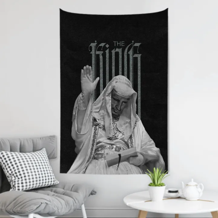 Opia King Baldwin IV Inf Baldwin Tapestry Room Decor Wall Cloth Party ...