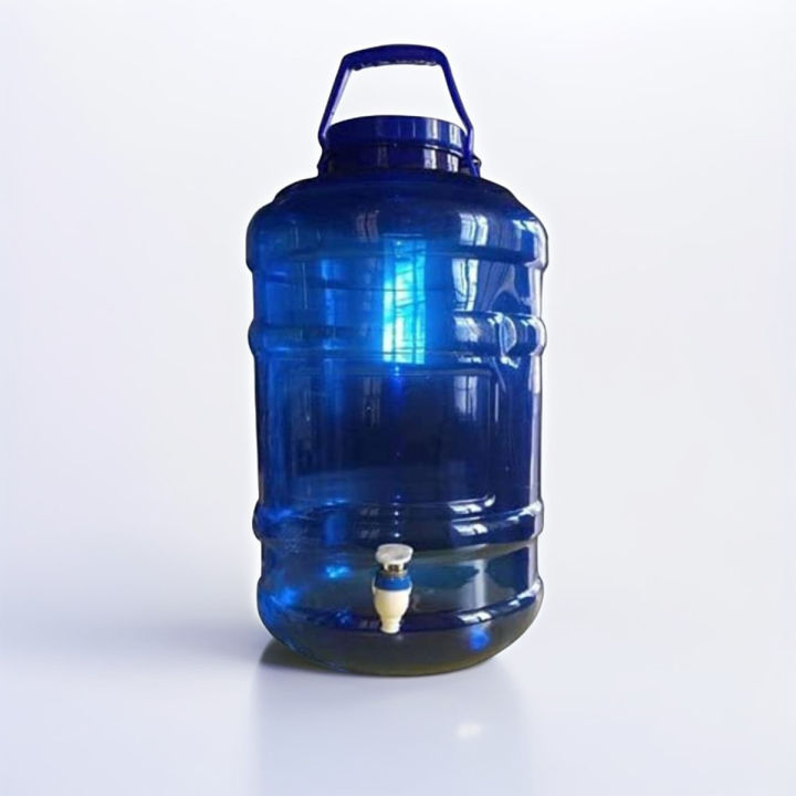 20 Liter Water Jar with Tap High Capacity Plastic Dispenser for Kitchen ...