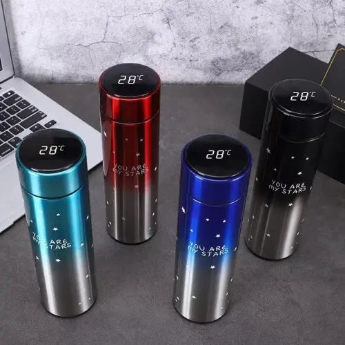 Thermos SMART Digital Mug 500ML, Temperature Display Sports Drink ...