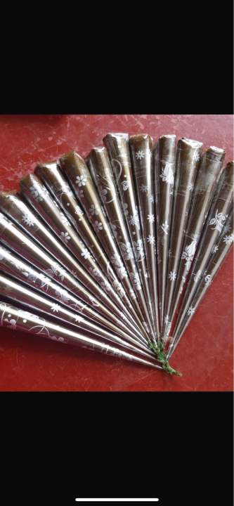 Organic Hanna cone | Natural Henna Cone | Bridal Mehndi Cone-20g | Daraz.lk