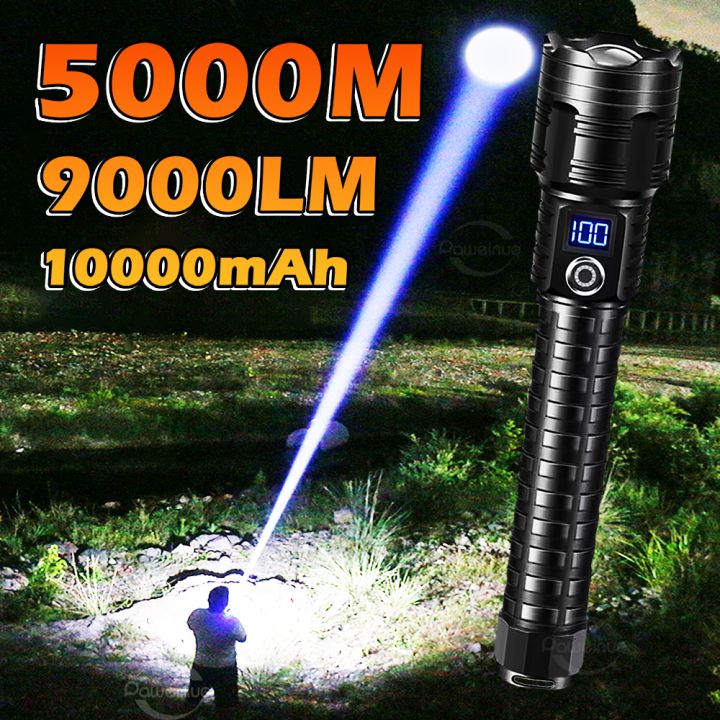 Super High Power Led Flashlights With Usb Rechargeable Powerful LED ...