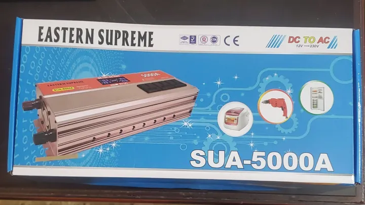 Eastern Inverter 5000W, Converter, SUA 5000A with Led Display, 5000VA ...