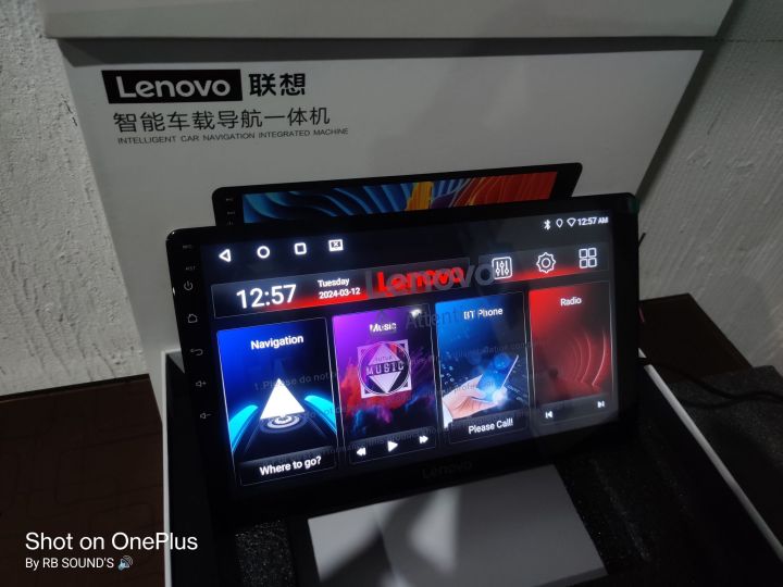 Lenovo Android Car Led Player 2/32GB Apple Car play | Daraz.pk