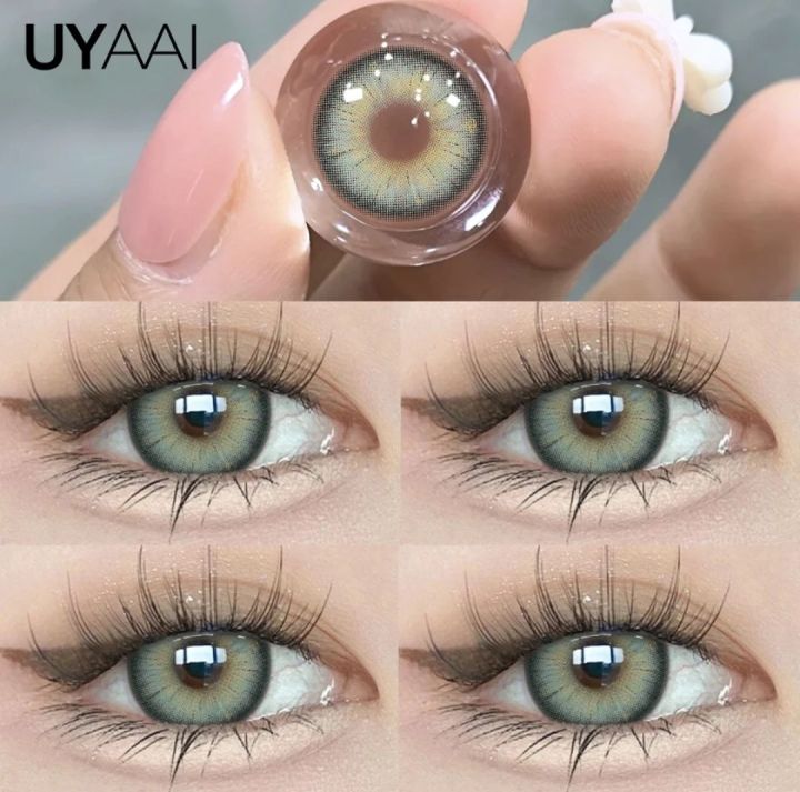 Shade: Green, Soft Color Contact Lenses / Cosmetics Lenses / Eye Lenses ...