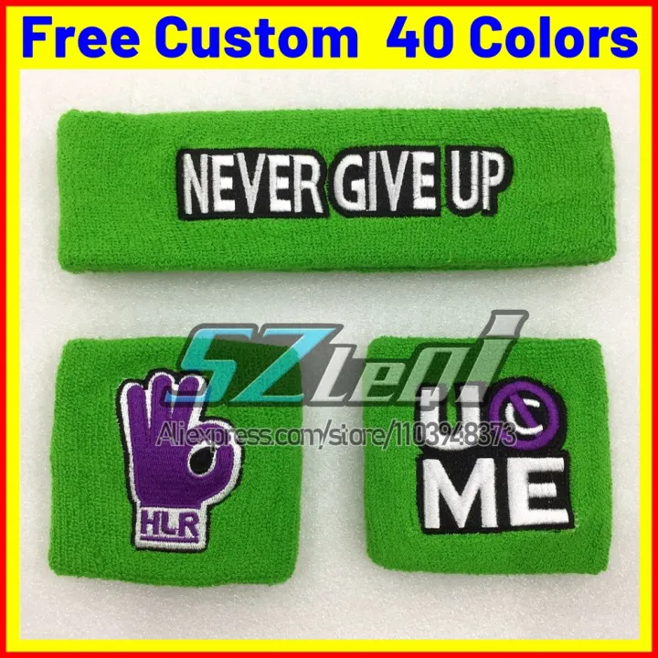 Wrist Sweatband For JOHN CENA Tennis Wrestling Sports Wristband ...