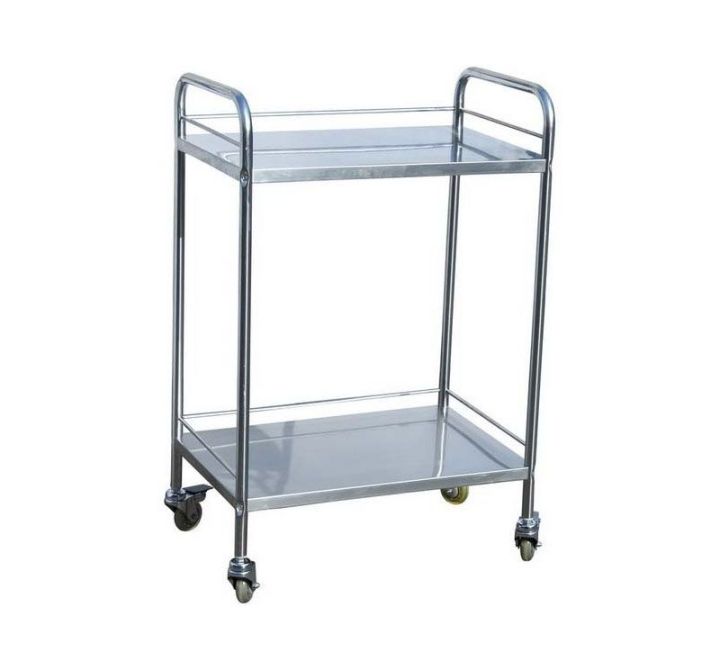 Surgical Trolleys – 2 Trays stainless steel frames | Daraz.com.bd