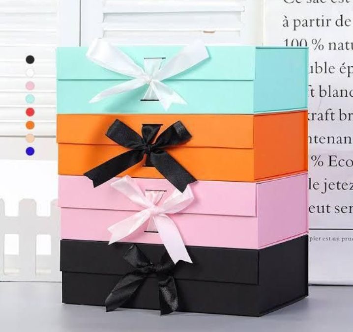 Ribbon Box , Best Quality Hard Box Different colours are available ...
