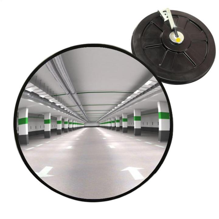 30cm Outdoor Security Convex Mirror Adjustable Wide Angle Corner ...
