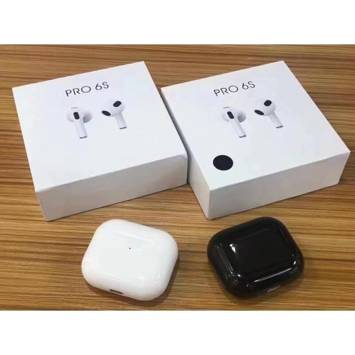 Pro6s newest wireless earphone pastel TWS wireless Bluetooth good sound good quality connect ...