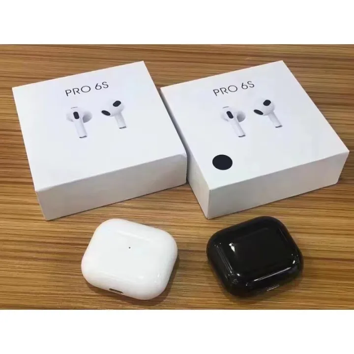 Pro6s newest wireless earphone pastel TWS wireless Bluetooth good sound good quality connect ...