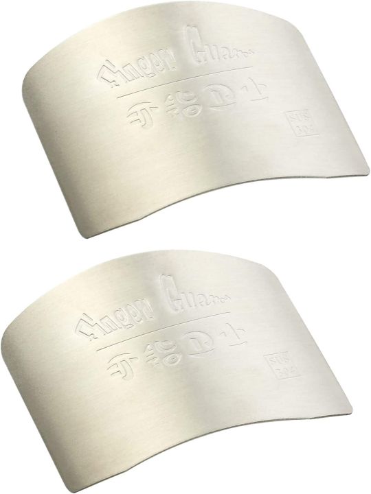 Stainless Steel Finger Guard Cutting Knife Cutting Protector Kitchen ...