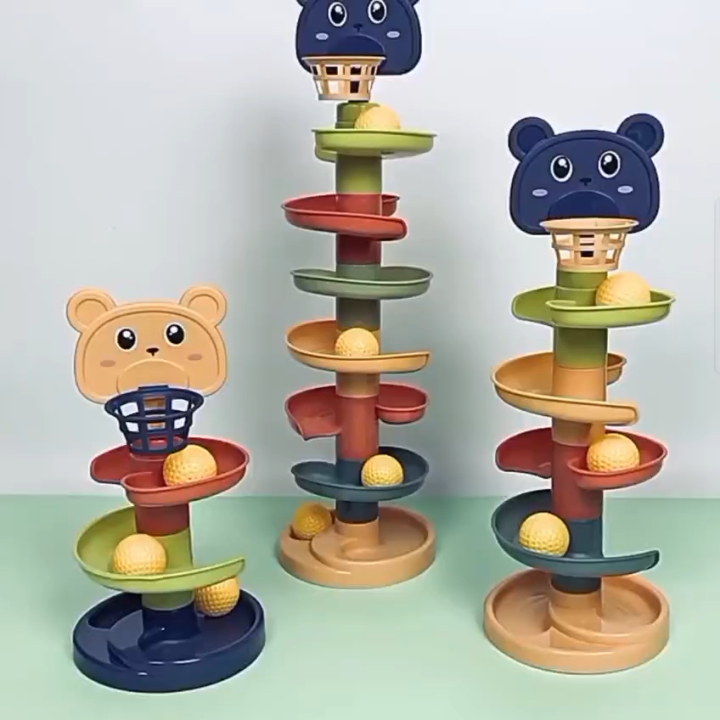 5-Step Roll Ball Tower Game Toy – Experience the Thrill of Rolling with ...