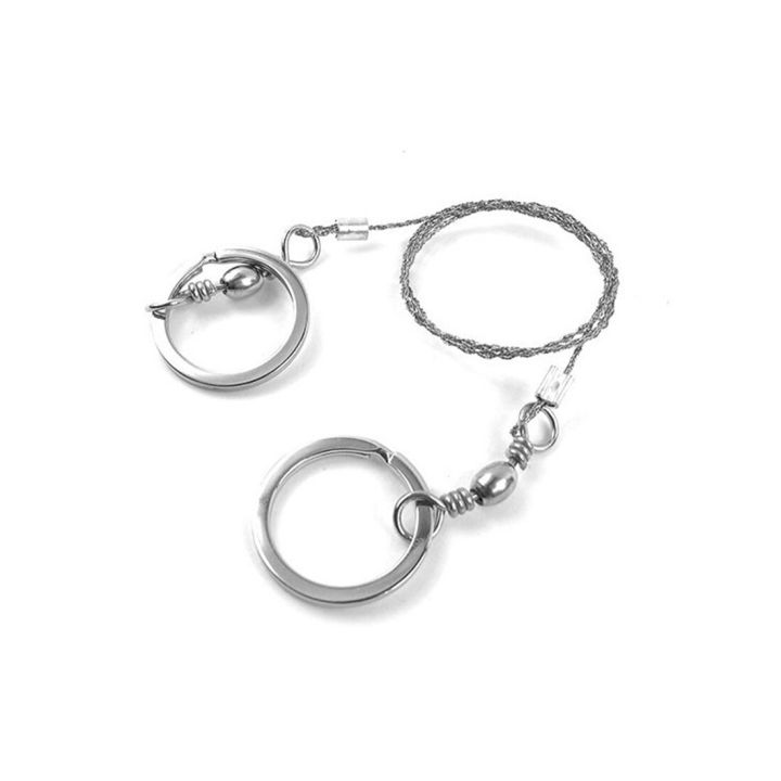 Emergency Survival Team EDC Stainless Steel Wire Saw Wood Outdoor ...