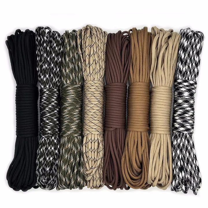 550 Paracord 7 Strand 4mm Military Tactical Parachute Cord Camping ...