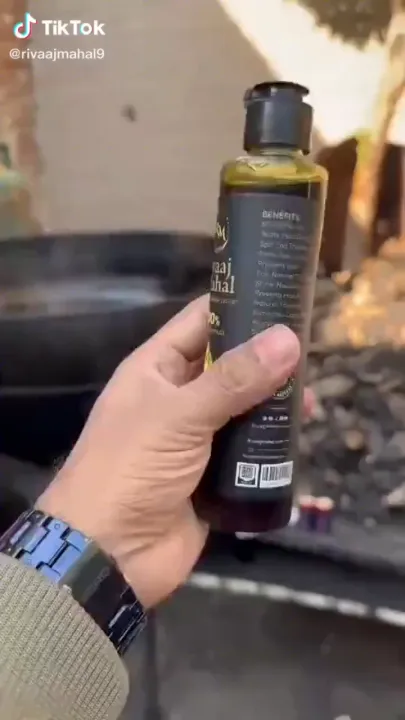 Rivaj mahal hair oil for Hair Growth & Shine - 100% Natural Formula for ...