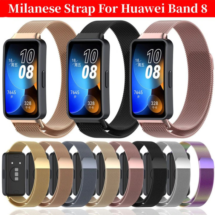 Mlianese Loop For Huawei Band 8 Smartwatch Magnetic correa Wrist ...