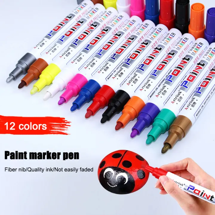 Badminton Racket Paint Pens Colorful Large Capacity Waterproof Non ...