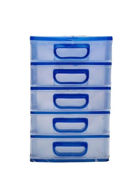 Mini 5 Layer Drawer Table Organizer Stationery Items | Daraz.lk