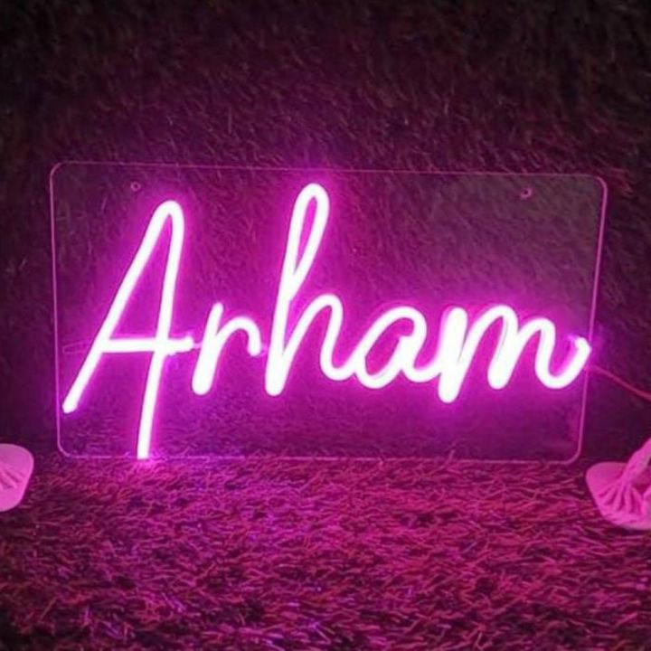 Customized neon sign board | Daraz.pk
