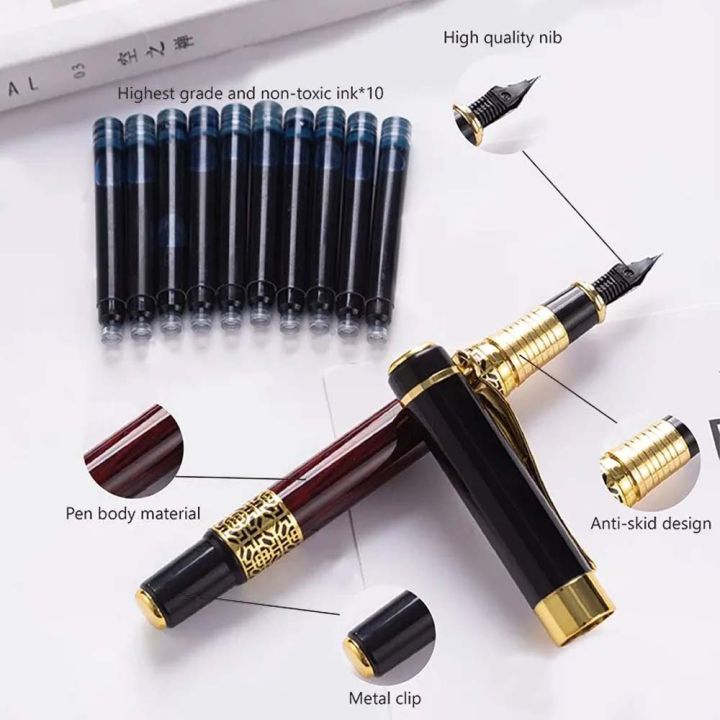 Wood Grain Pen Suitable for Business, Signature Pen, Student ...