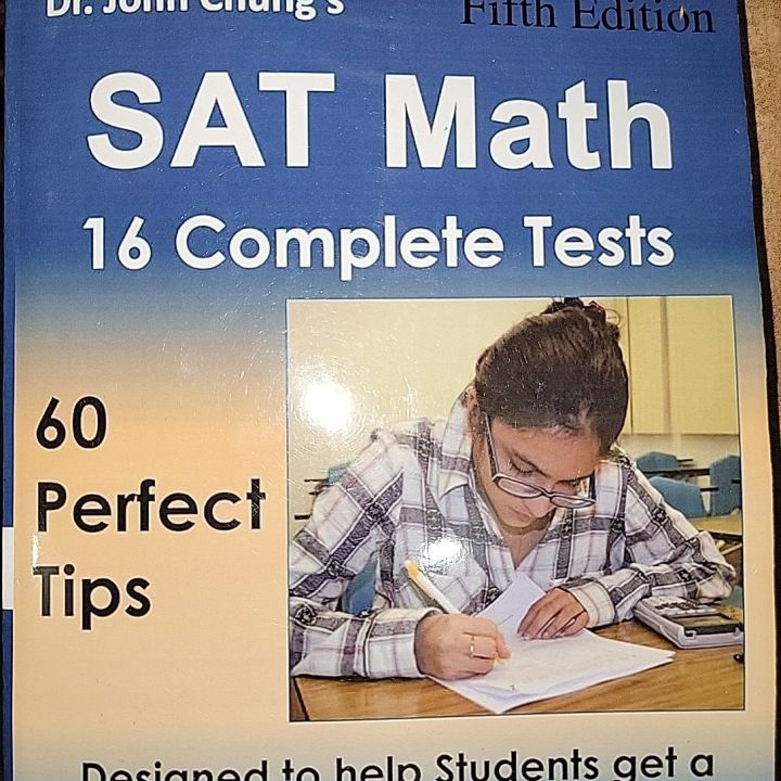SAT Math; 16 Complete Tests By Dr. John Chung | Daraz.com.bd